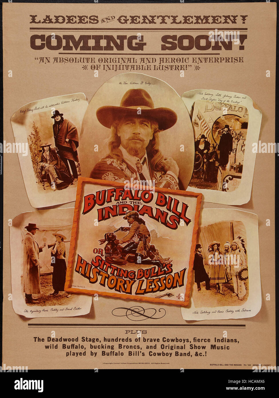 BUFFALO BILL AND THE INDIANS, OR SITTING BULL'S HISTORY LESSON, center ...