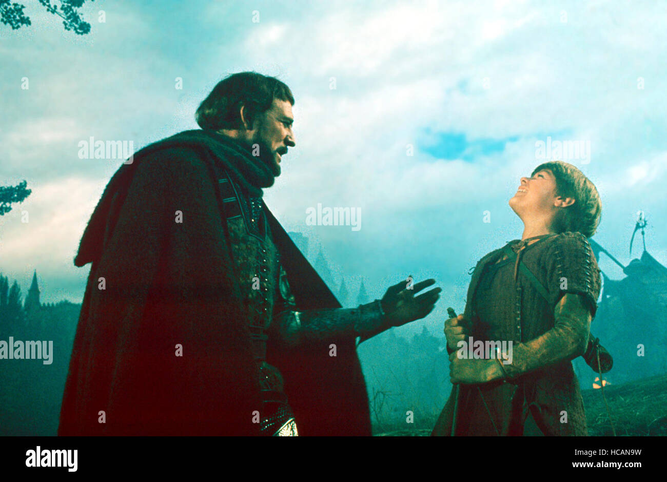 CAMELOT, from left: Richard Harris as King Arthur, Gary Marshal, 1967 Stock Photo - Alamy