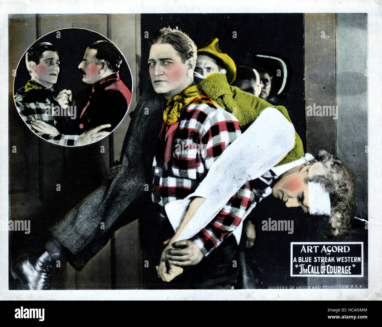THE CALL OF COURAGE, Art Acord, 1925 Stock Photo - Alamy