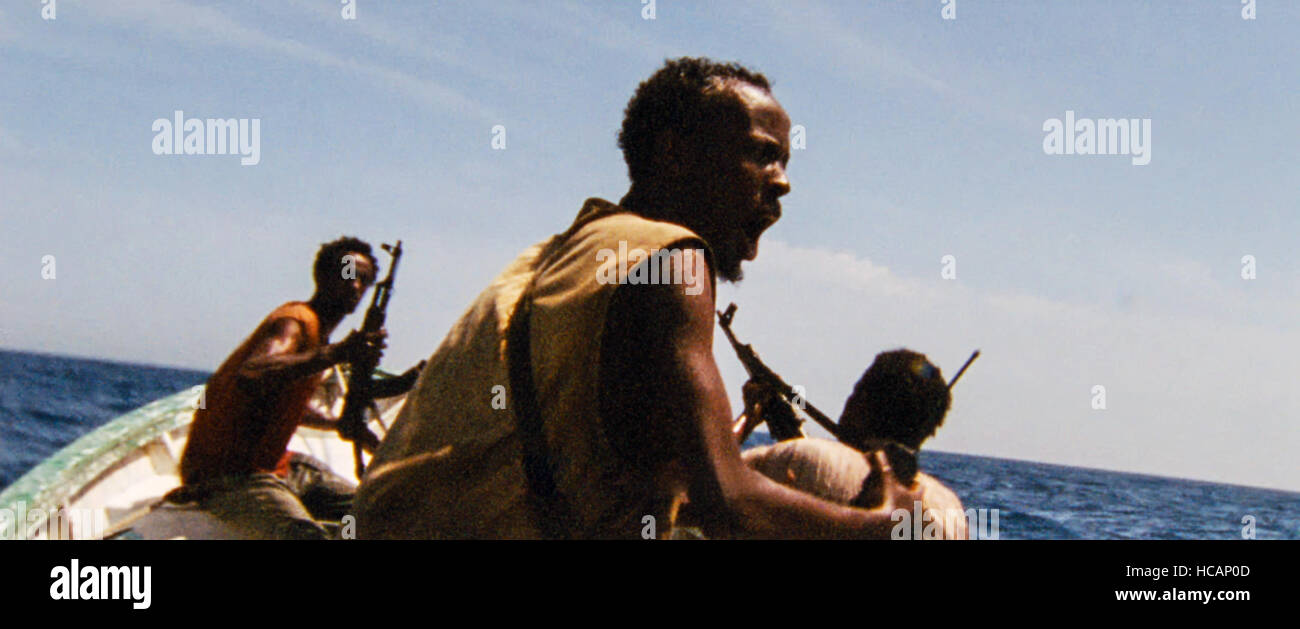 CAPTAIN PHILLIPS, Faysal Ahmed (left), Barkhad Abdi (front), 2013 ...