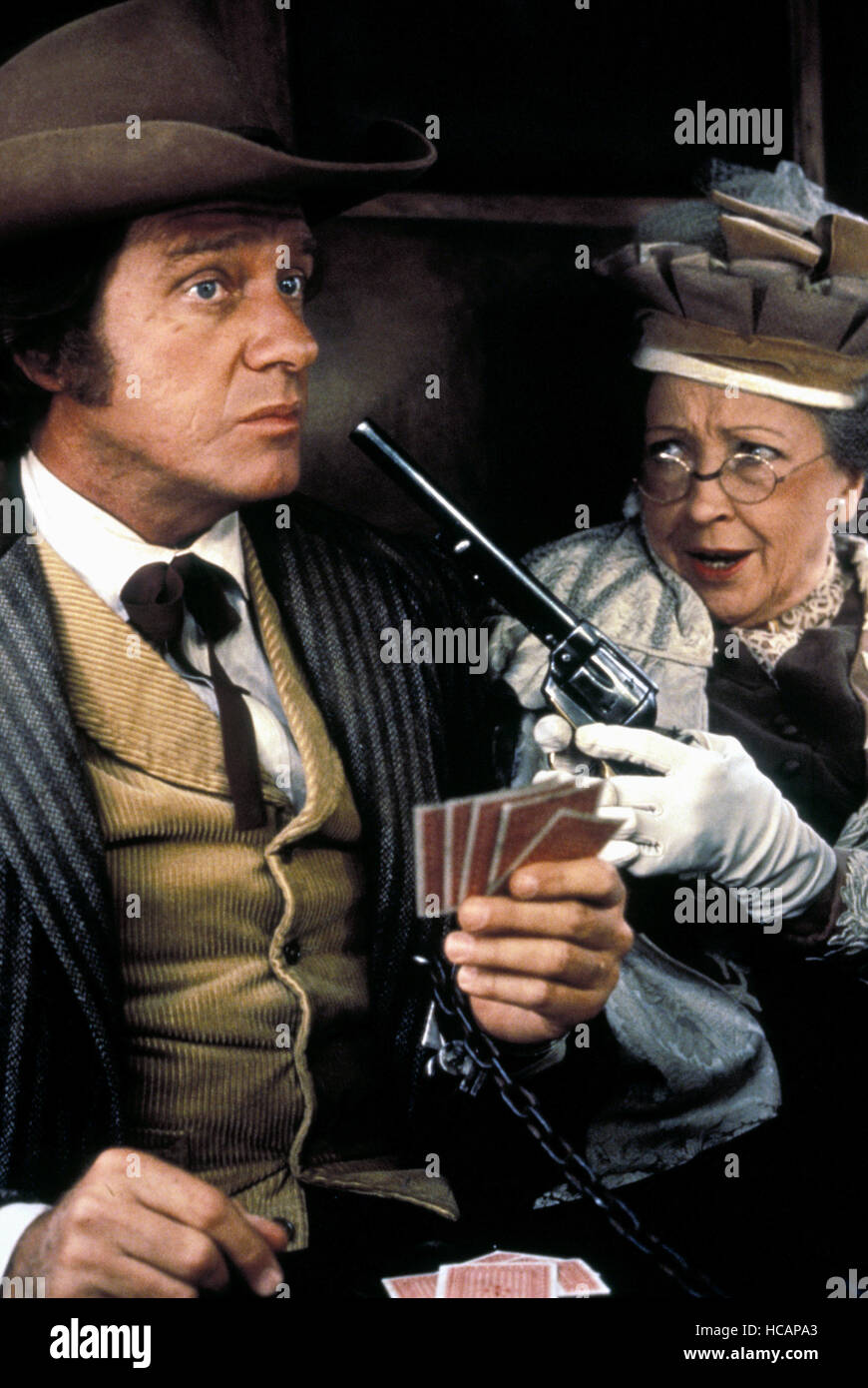 CATLOW, Richard Crenna, Bessie Love, 1971 Stock Photo - Alamy