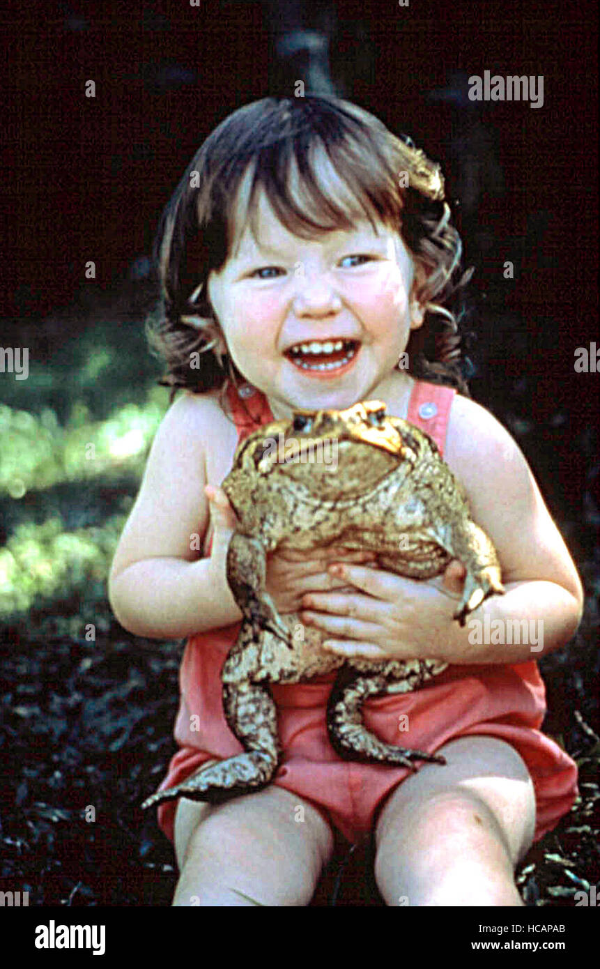 CANE TOADS - AN UNNATURAL HISTORY, Monica and her pet cane toad, 1988 ...