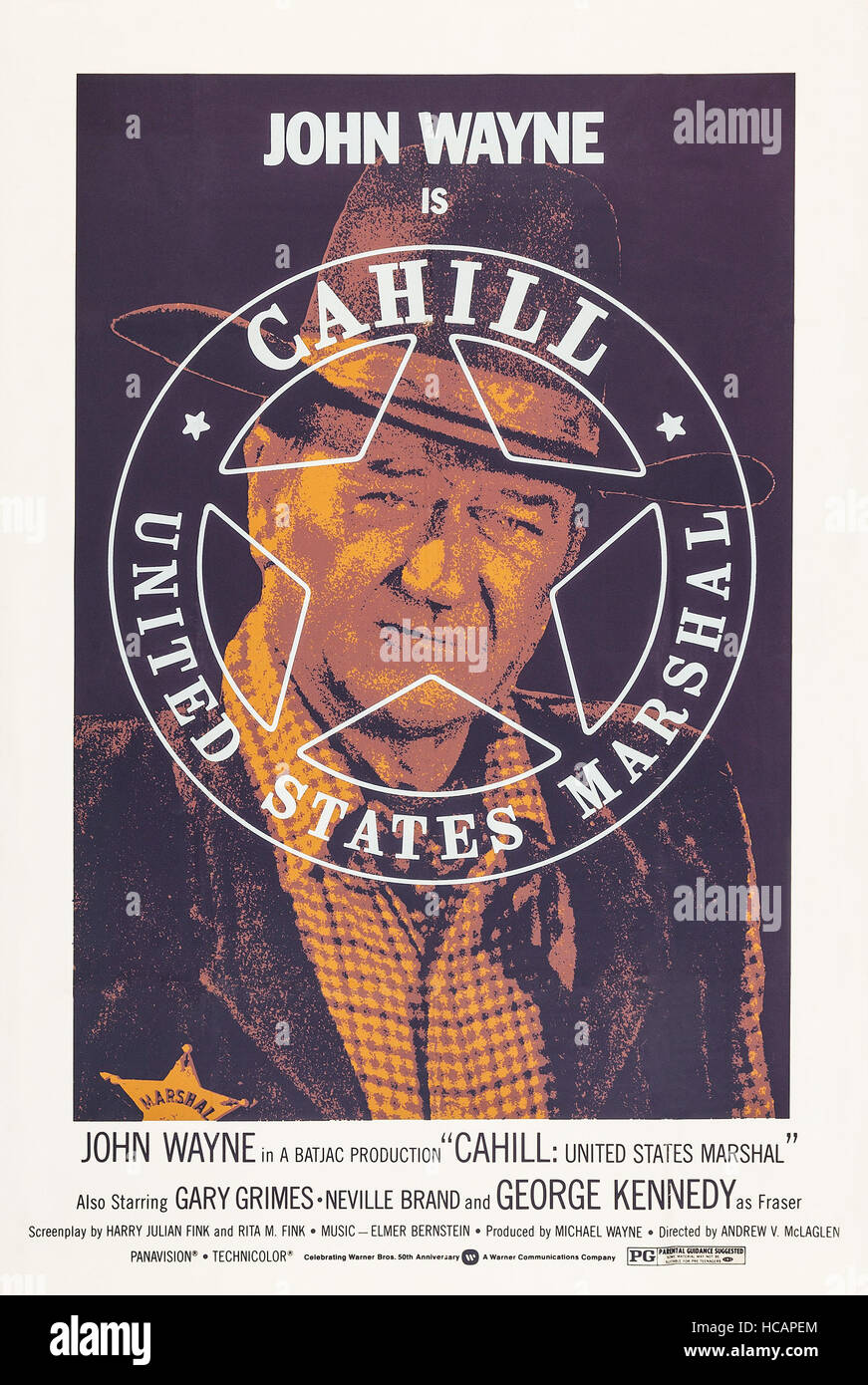 CAHILL U.S. MARSHAL, (aka CAHILL: UNITED STATES MARSHAL), US poster art ...