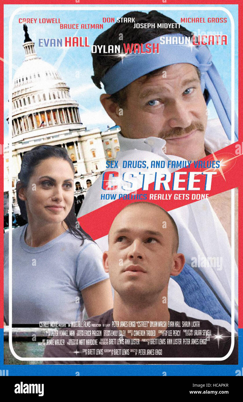 C STREET, poster, from left: Shaun Licata, Evan Hall, Dylan Walsh (top ...