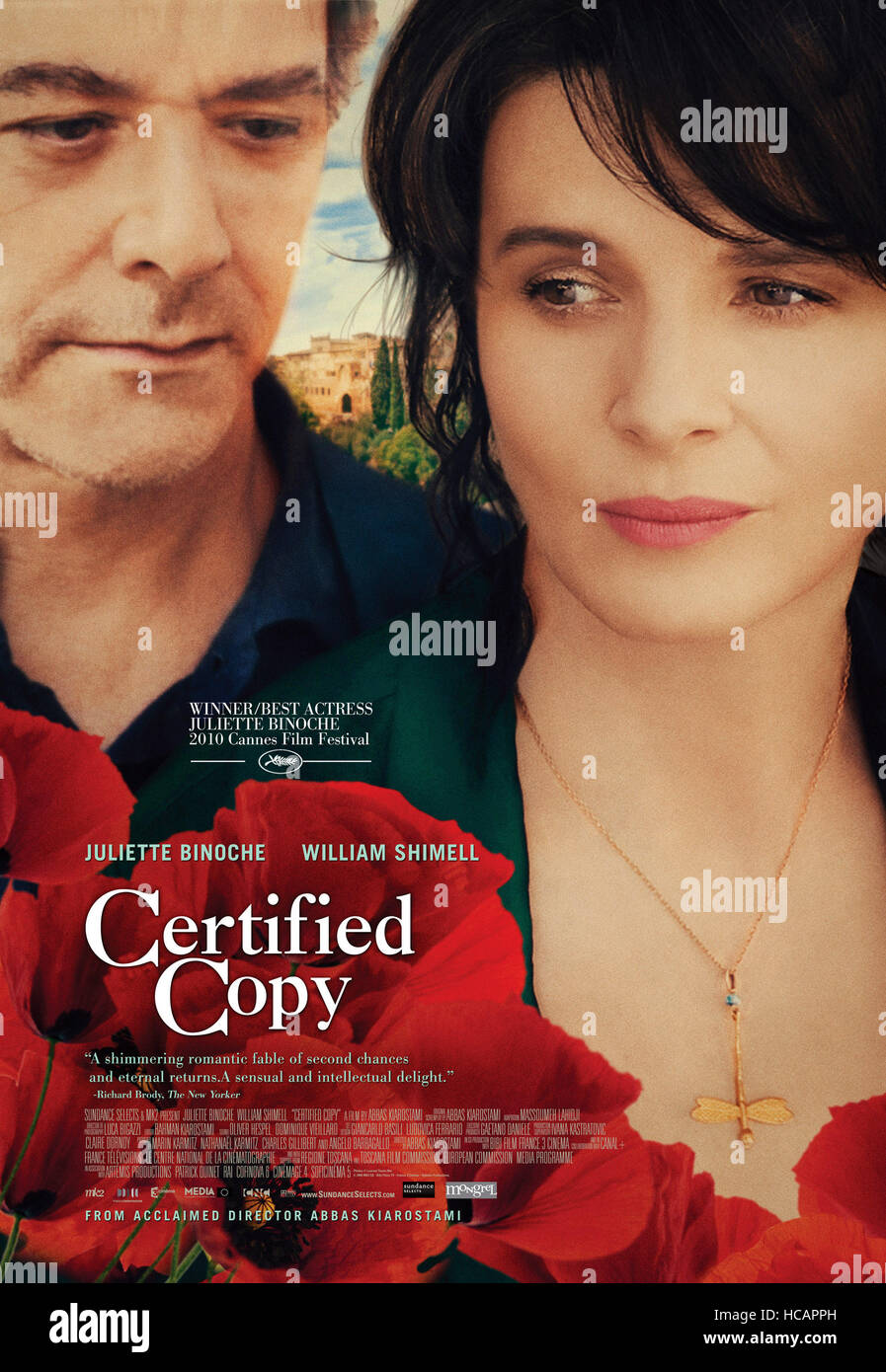 CERTIFIED COPY, (aka COPIE CONFORME), l-r: William Shimell, Juliette ...