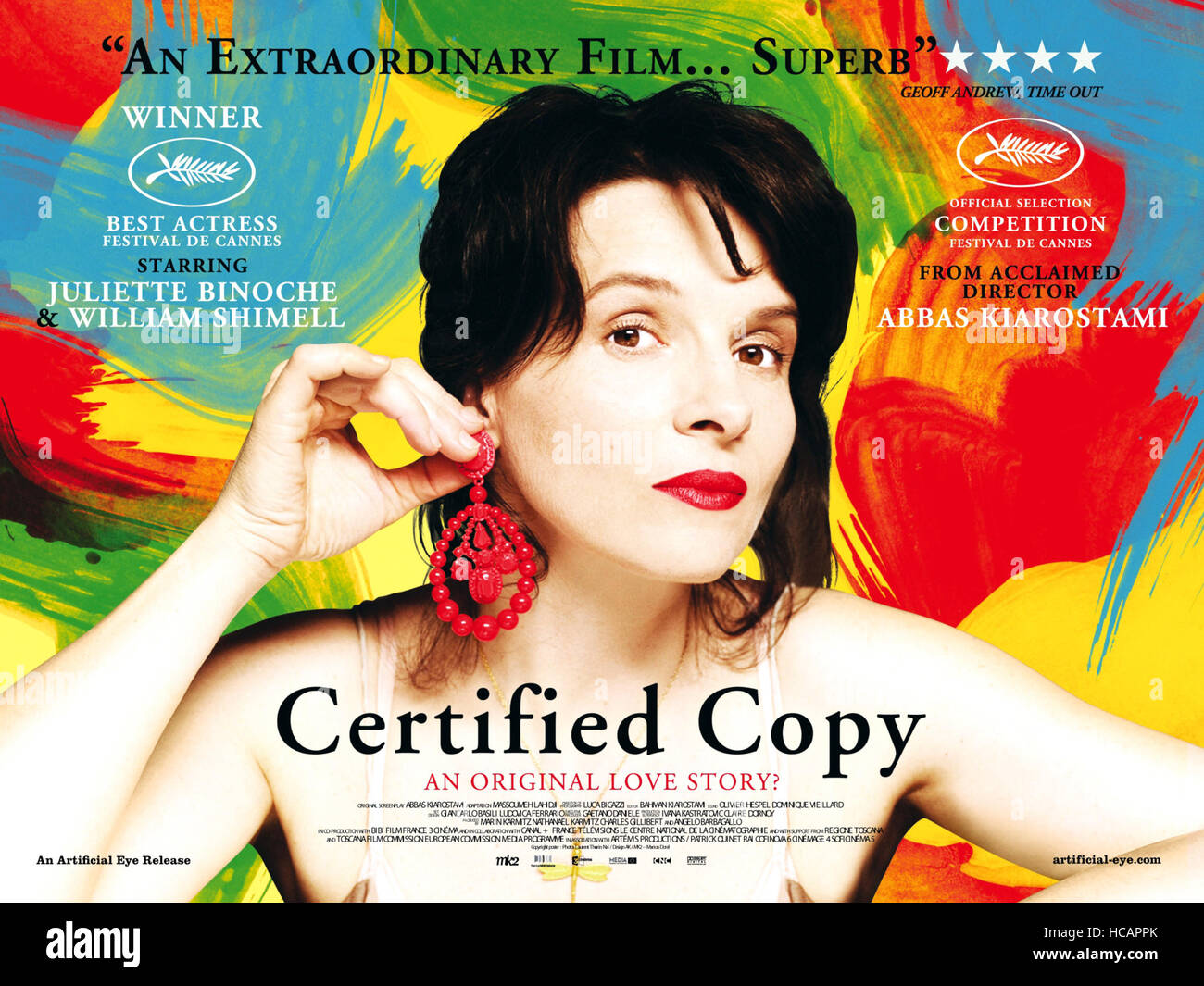 CERTIFIED COPY, (aka COPIE CONFORME), British cinema, Juliette Binoche ...