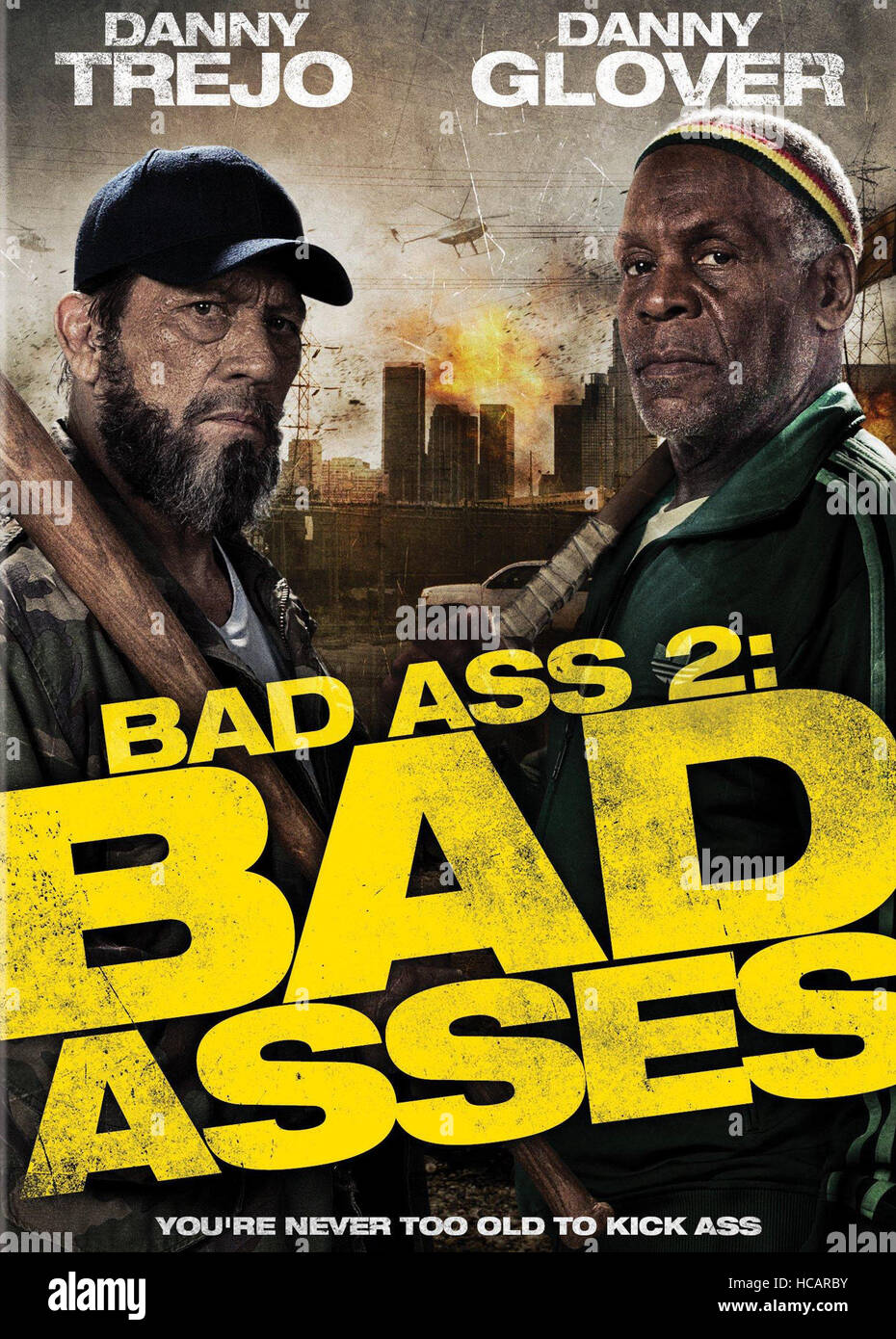 BAD ASS 2: BAD ASSES, poster, from left: Danny Trejo, Danny Glover ...