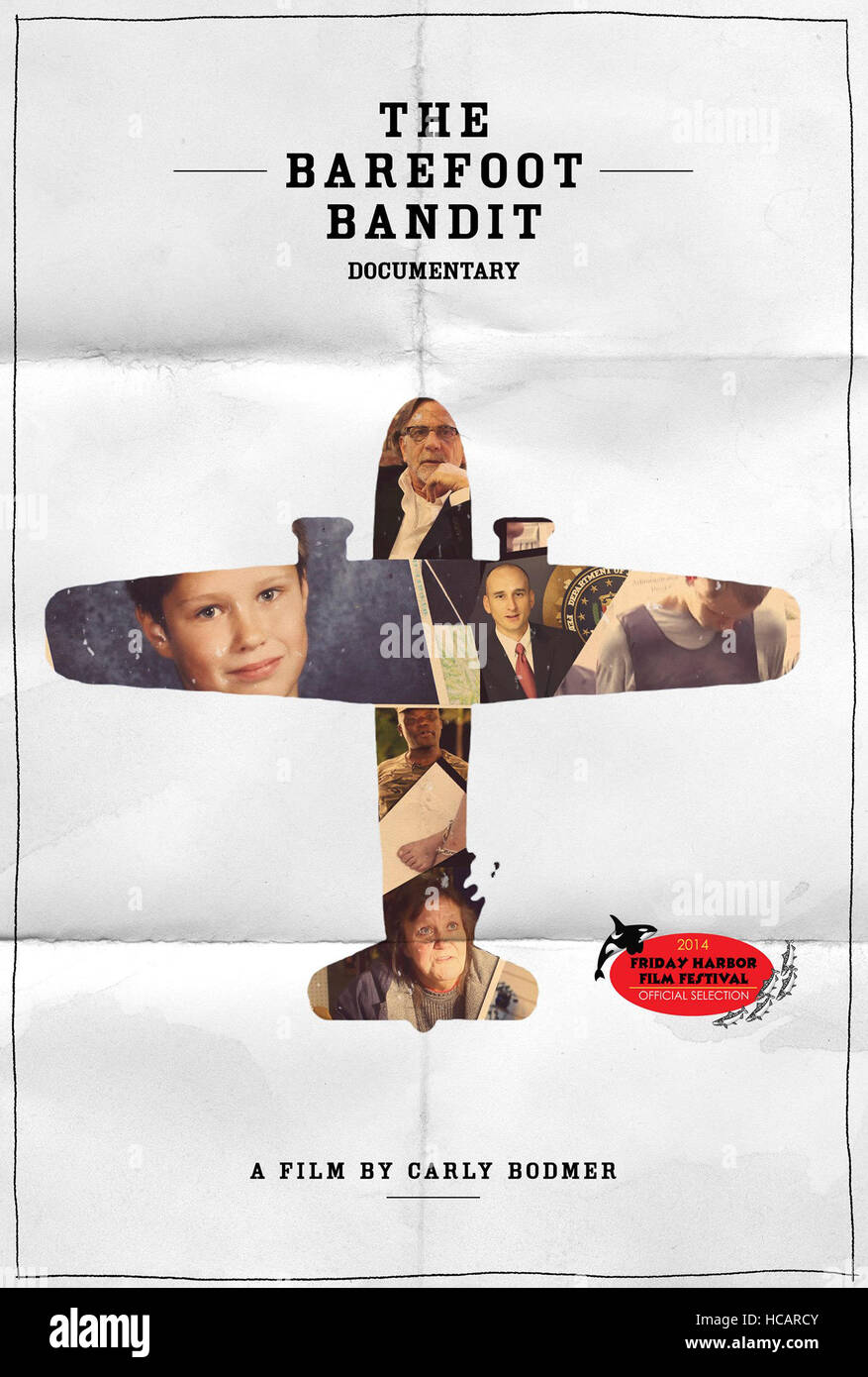 THE BAREFOOT BANDIT DOCUMENTARY, poster art, Colton Harris-Moore (left ...