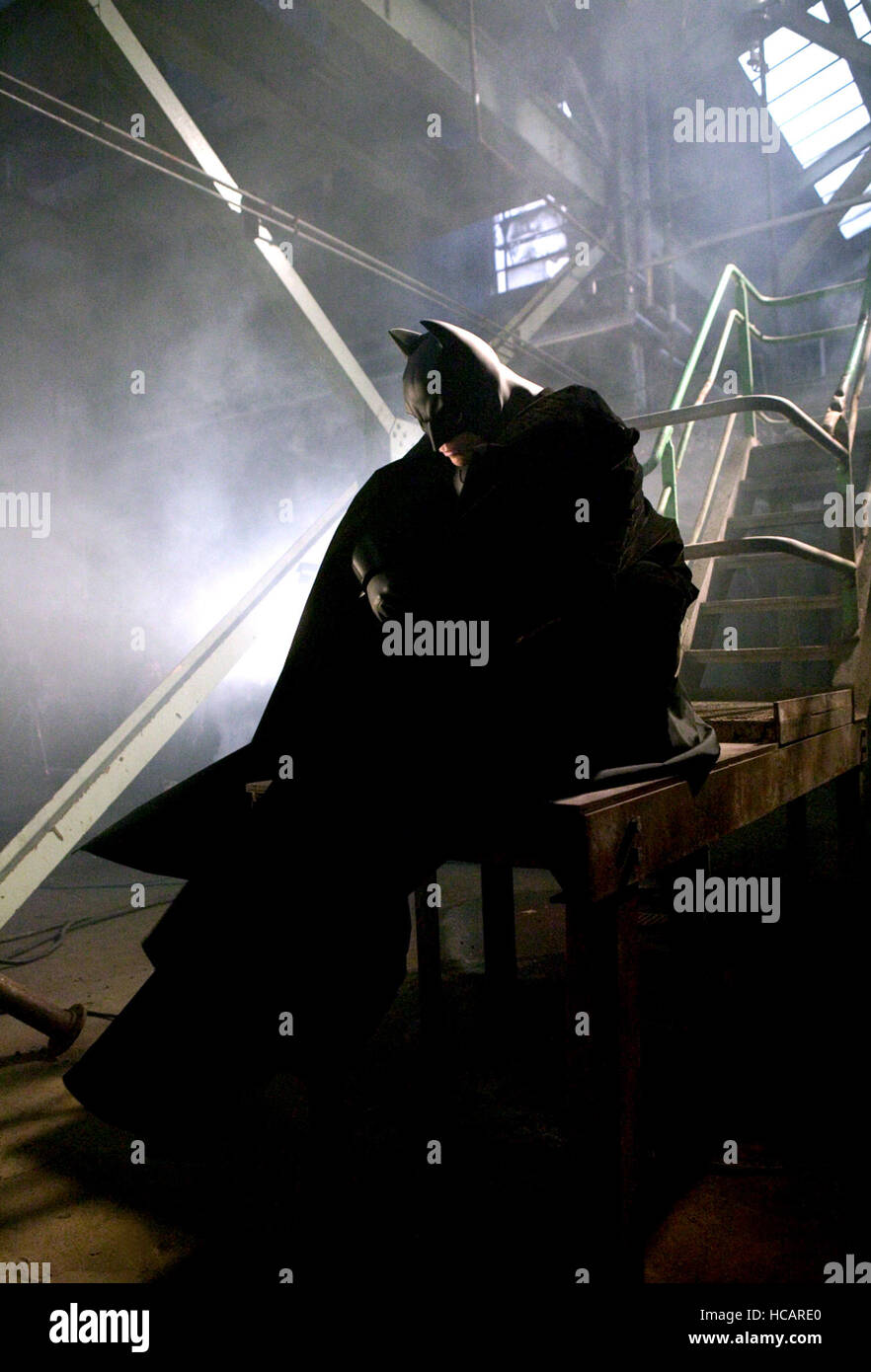 BATMAN BEGINS, Christian Bale, 2005, (c) Warner Brothers/courtesy ...