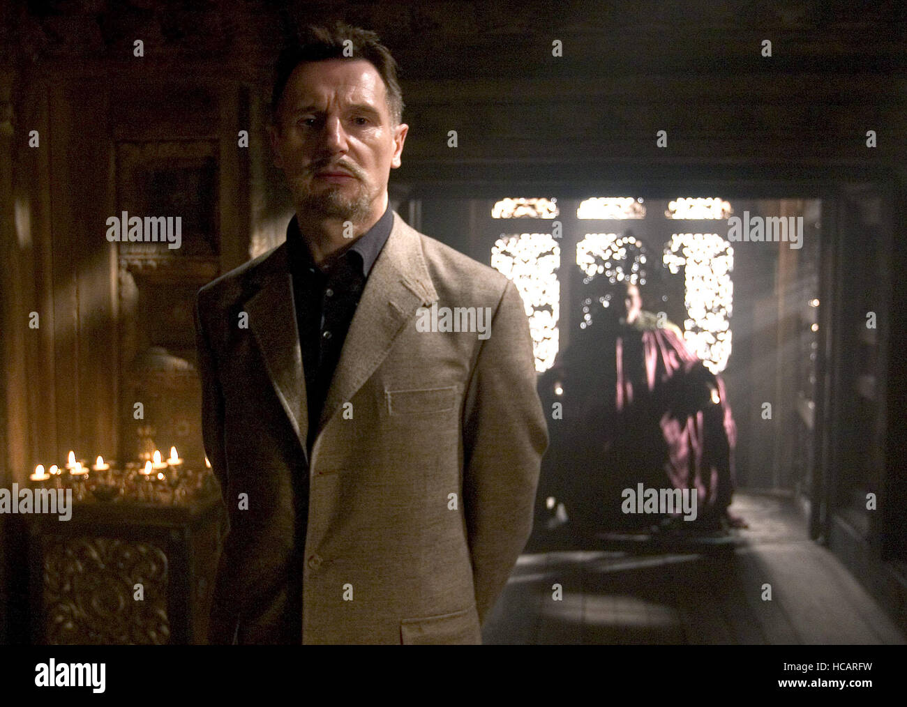 BATMAN BEGINS, Liam Neeson, Ken Watanabe, 2005, (c) Warner Brothers ...