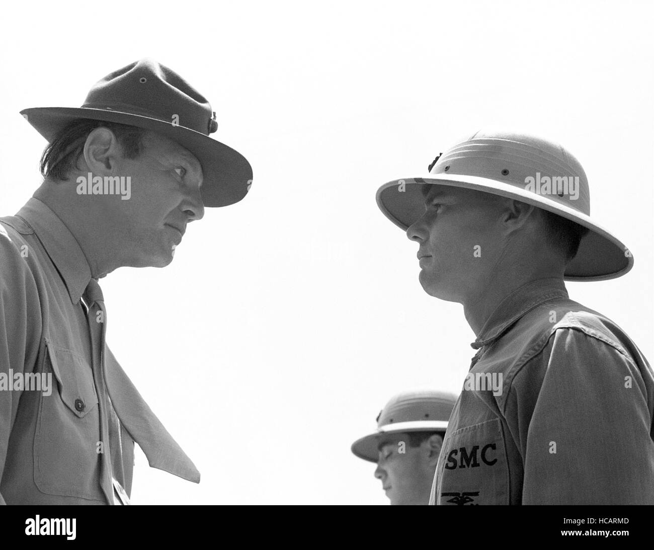 BABY BLUE MARINE, Michael Conrad, Jan Michael Vincent, 1976 Stock Photo ...
