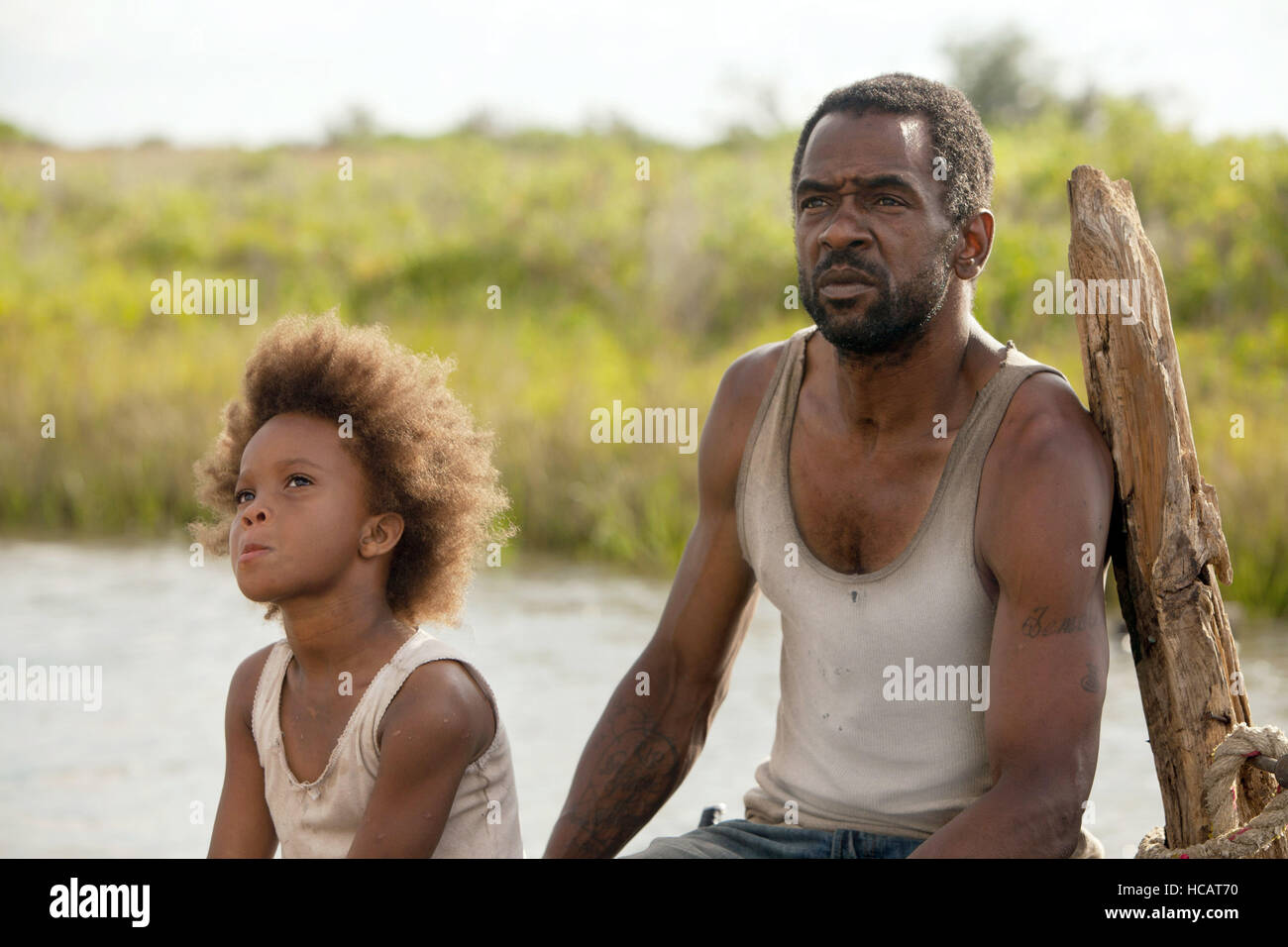 BEASTS OF THE SOUTHERN WILD, from left: Quvenzhane Wallis, Dwight Henry ...