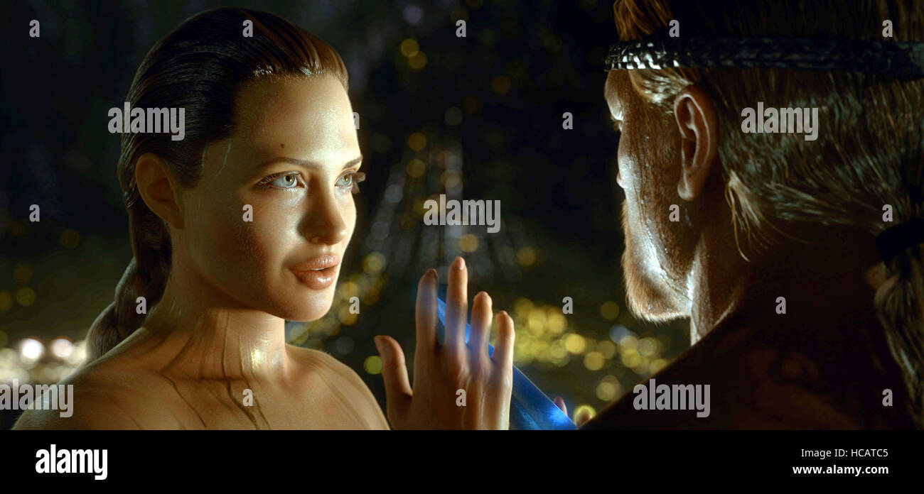 BEOWULF, Angelina Jolie, Ray Winstone, 2007. ©Paramount/Courtesy ...