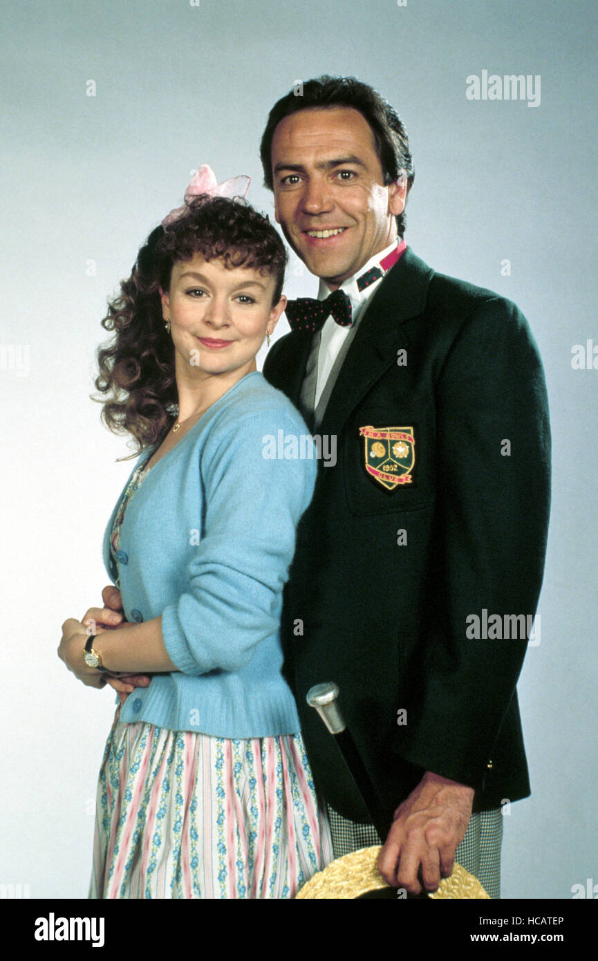 BERT RIGBY, YOU'RE A FOOL!, from left: Cathryn Bradshaw, Robert Lindsay ...