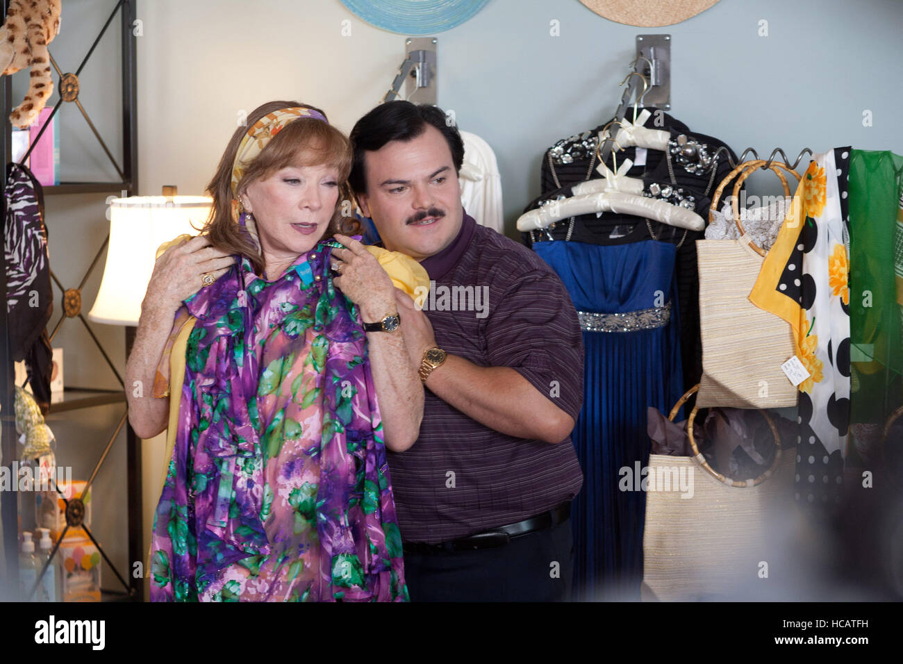 BERNIE, from left: Shirley MacLaine, Jack Black, 2012. ph: Deana ...
