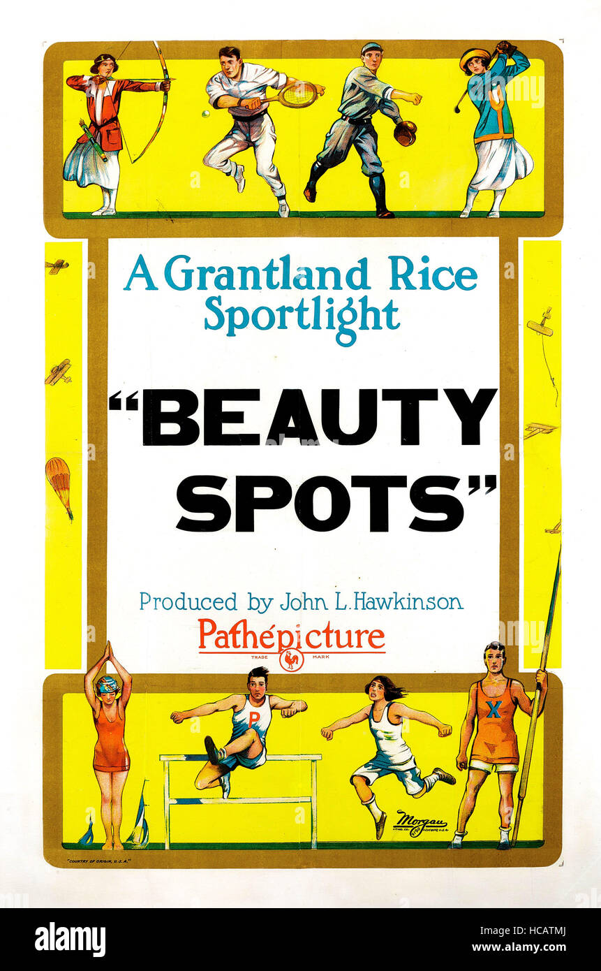 BEAUTY SPOTS, 1925 Stock Photo - Alamy