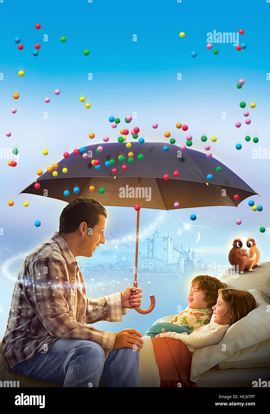 BEDTIME STORIES, from left: Adam Sandler, Jonathan Morgan Heit, Laura ...