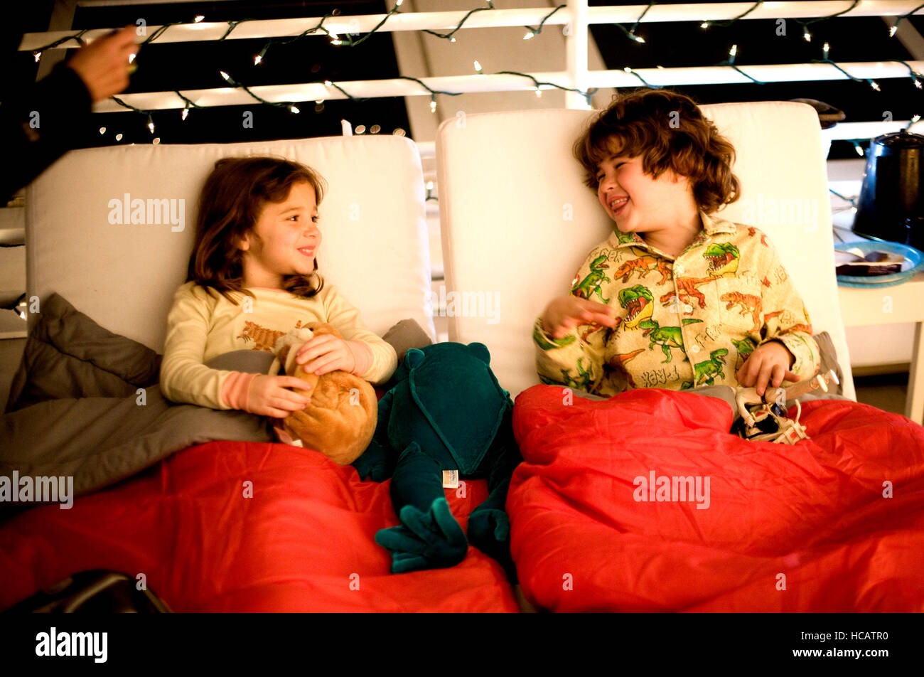 BEDTIME STORIES, from left: Laura Ann Kesling, Jonathan Morgan Heit ...