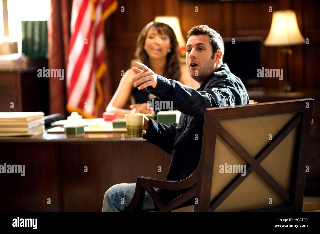 BEDTIME STORIES, from left: Aisha Tyler, Adam Sandler, 2008. PH: Tracy ...