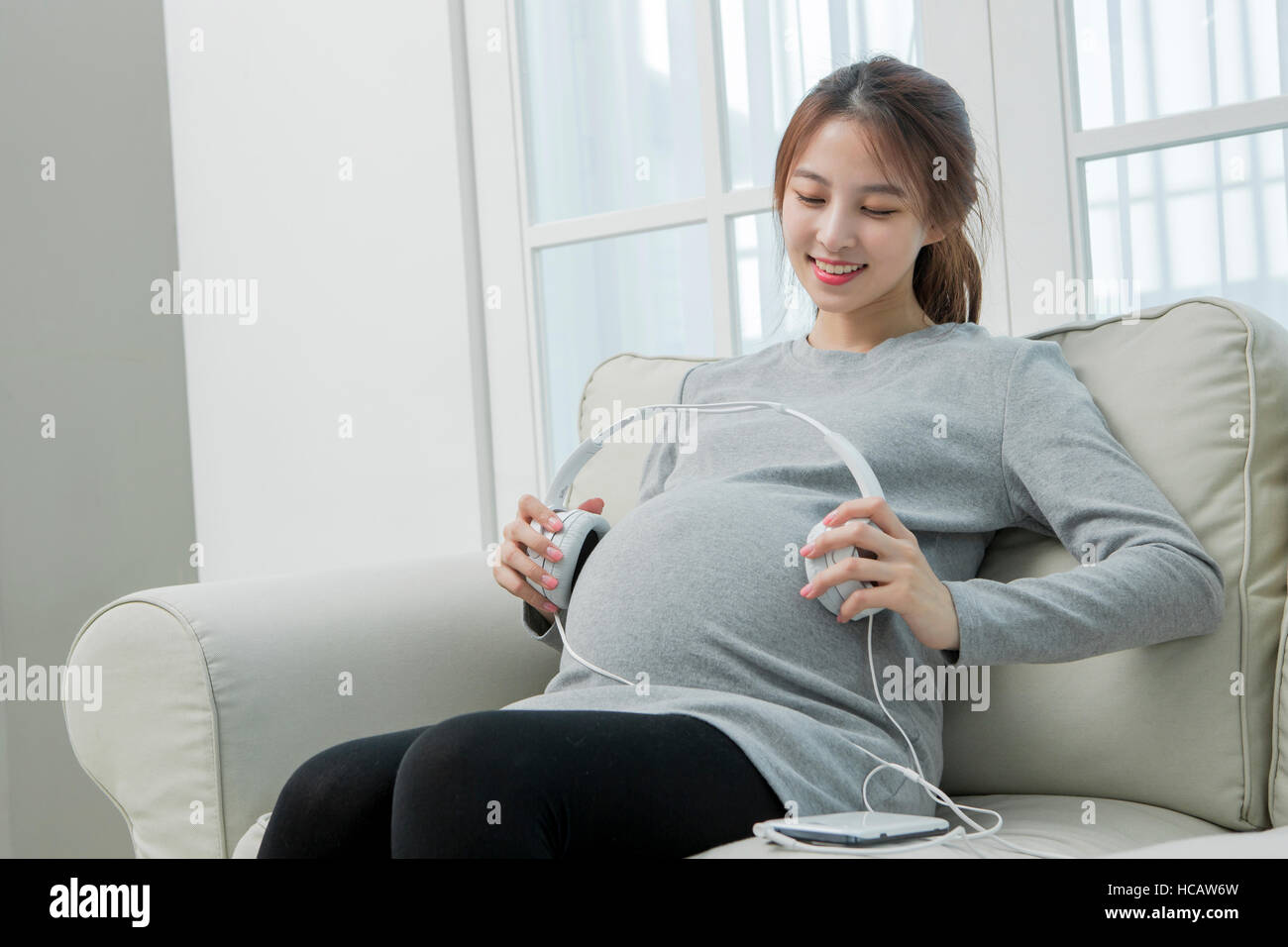Prenatal education care Stock Photo - Alamy