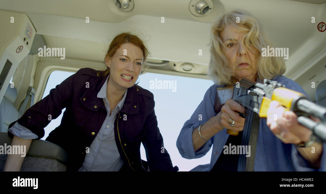 BLOOD, SAND AND GOLD, from left: Monica West, Jenny Sterlin, 2016 Stock Photo - Alamy