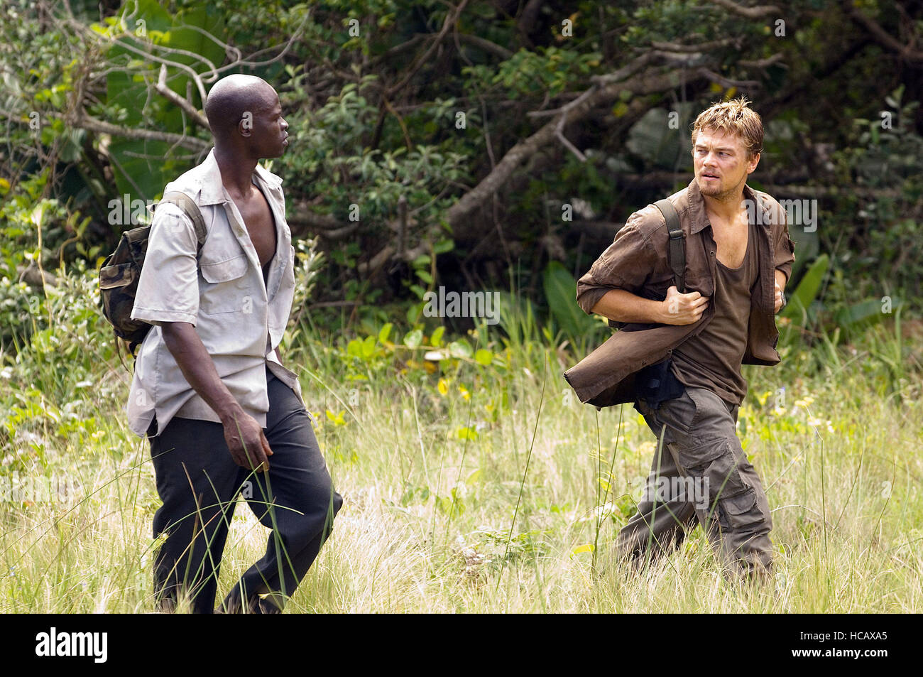 BLOOD DIAMOND, Djimon Hounsou, Leonardo DiCaprio, 2006. ©Warner Bros ...
