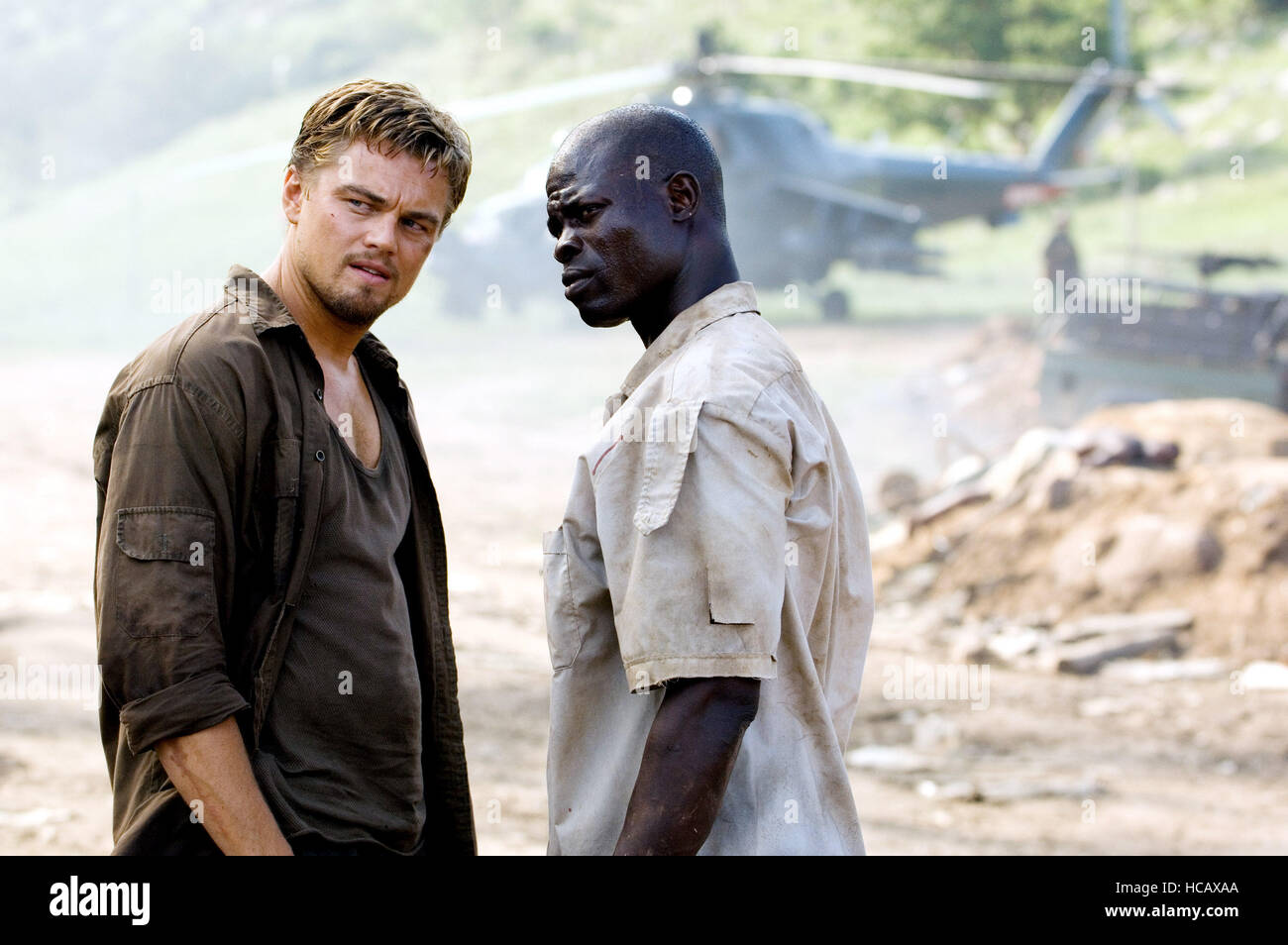 BLOOD DIAMOND, Leonardo DiCaprio, Djimon Hounsou, 2006. ©Warner Bros ...