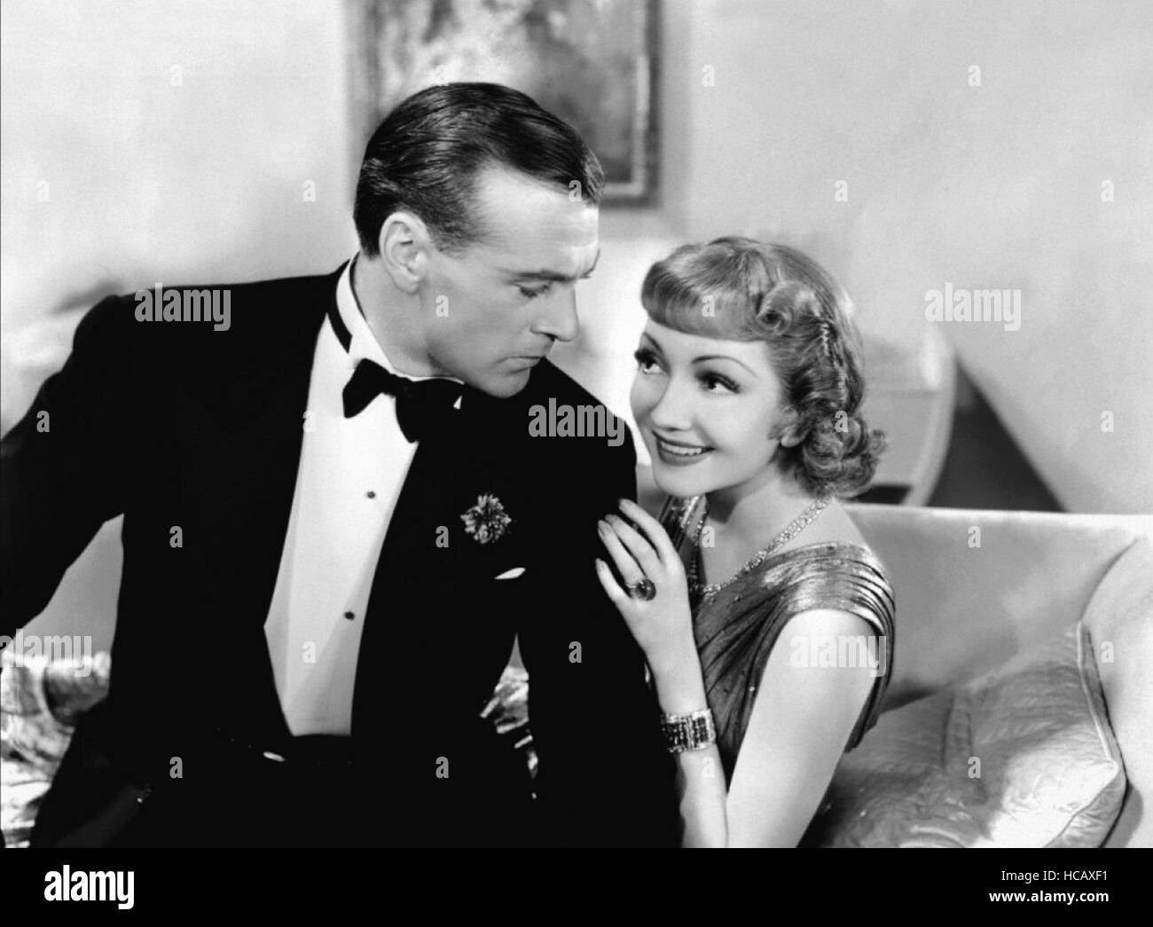 BLUEBEARD'S EIGHTH WIFE, from left: Gary Cooper, Claudette Colbert ...