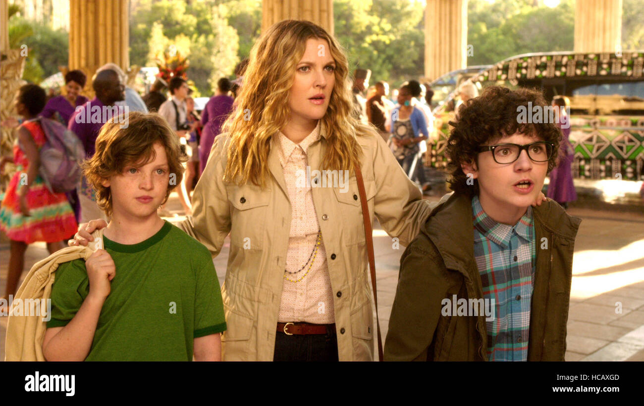 BLENDED, from left: Kyle Red Silverstein, Drew Barrymore, Braxton ...