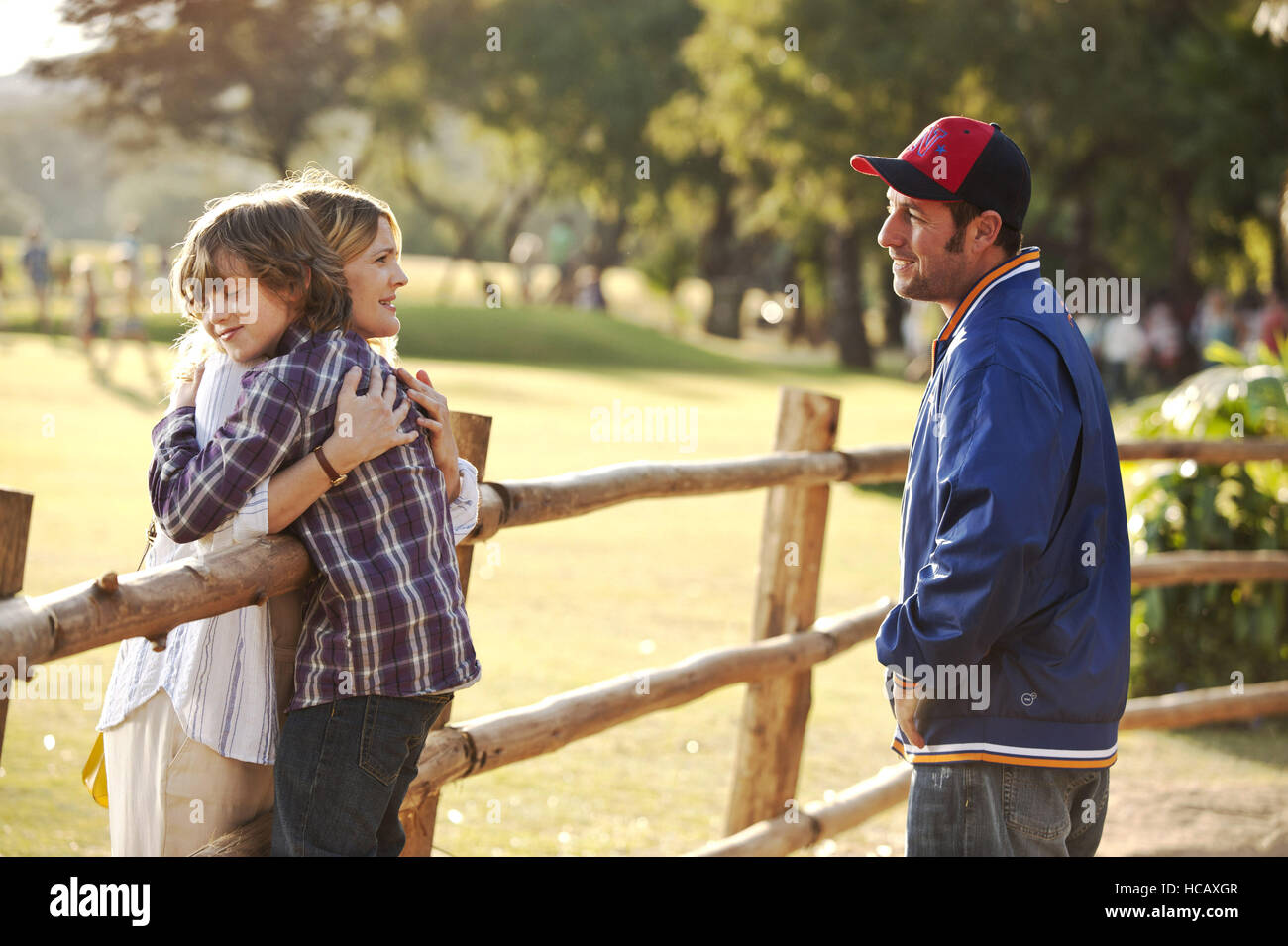 BLENDED, from left: Drew Barrymore, Kyle Red Silverstein, Adam Sandler ...