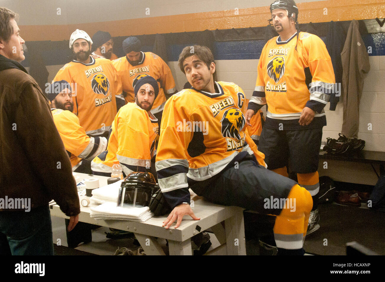 BREAKAWAY, Rob Lowe (left), Vinay Virmani (sitting), 2011. Ph: Christos ...