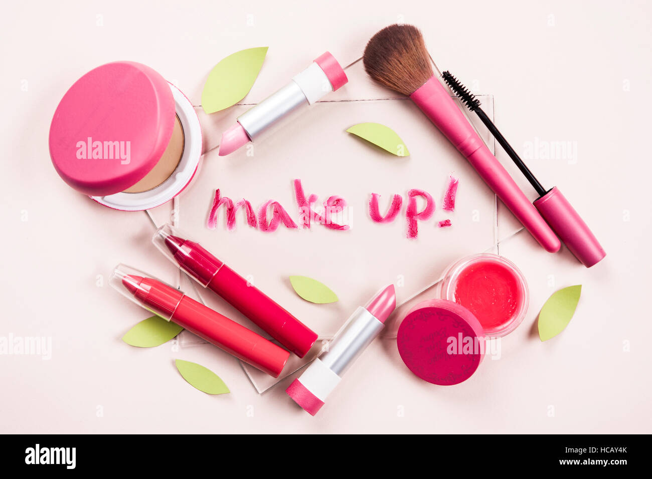 Various cosmetic products and beauty supplies Stock Photo - Alamy