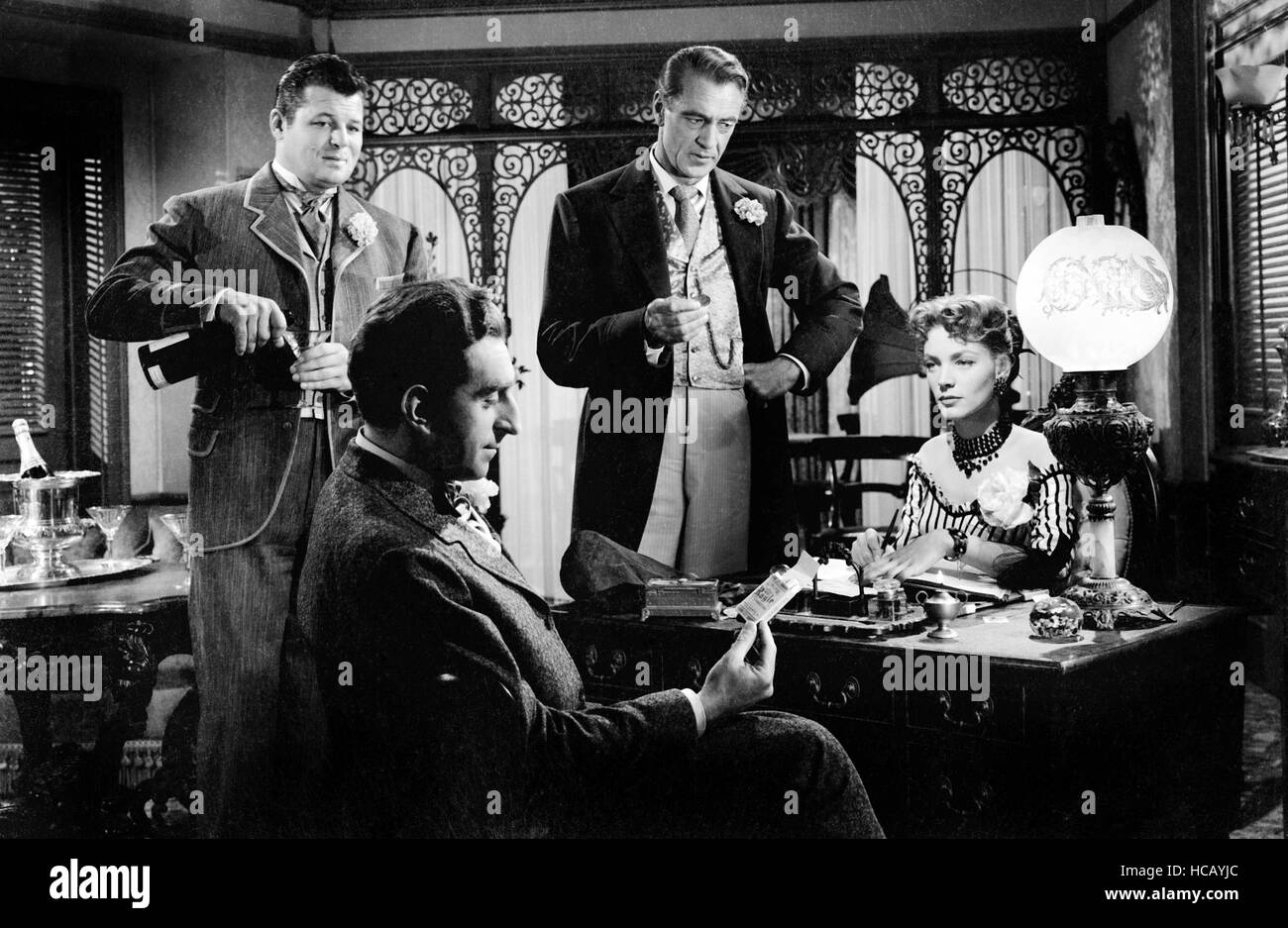BRIGHT LEAF, Jack Carson, Jeff Corey, Gary Cooper, Lauren Bacall, 1950 ...