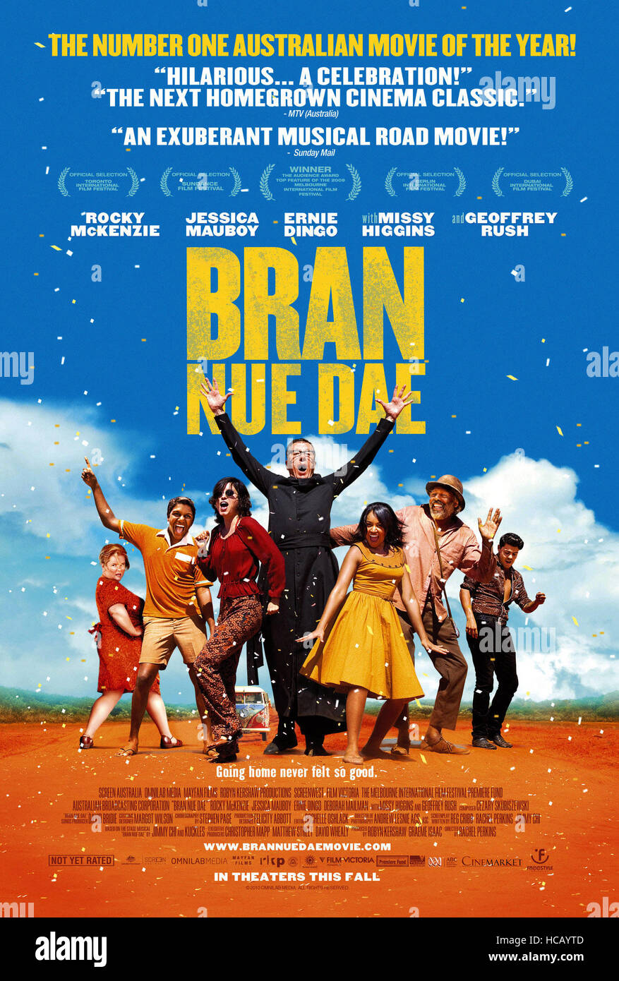 BRAN NUE DAE, US poster, Magda Szubanski, Rocky McKenzie, Missy Higgins ...