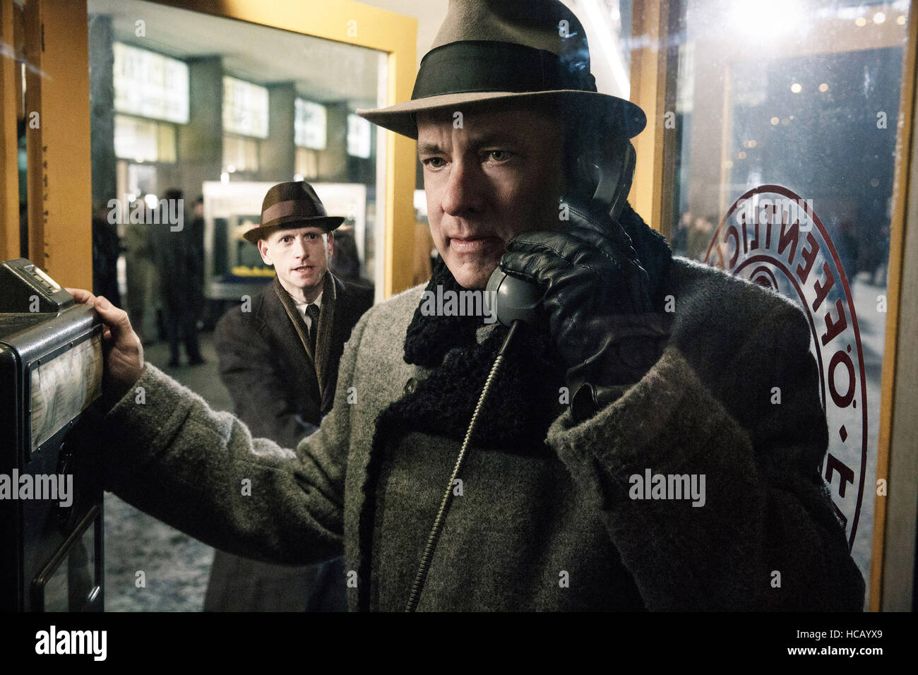 BRIDGE OF SPIES, from left: Scott Shepherd, Tom Hanks, 2015. ph: Jaap Buitendijk/©Walt Disney ...
