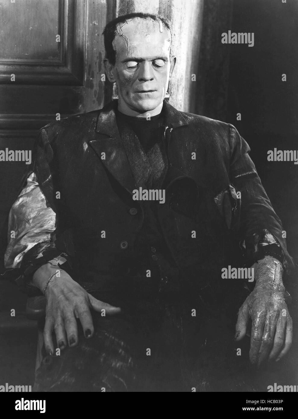 BRIDE OF FRANKENSTEIN, Boris Karloff, 1935 Stock Photo - Alamy
