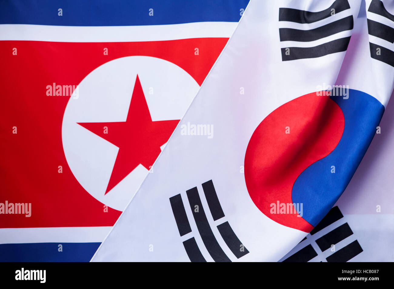 South korea national flag flags hi-res stock photography and images - Alamy