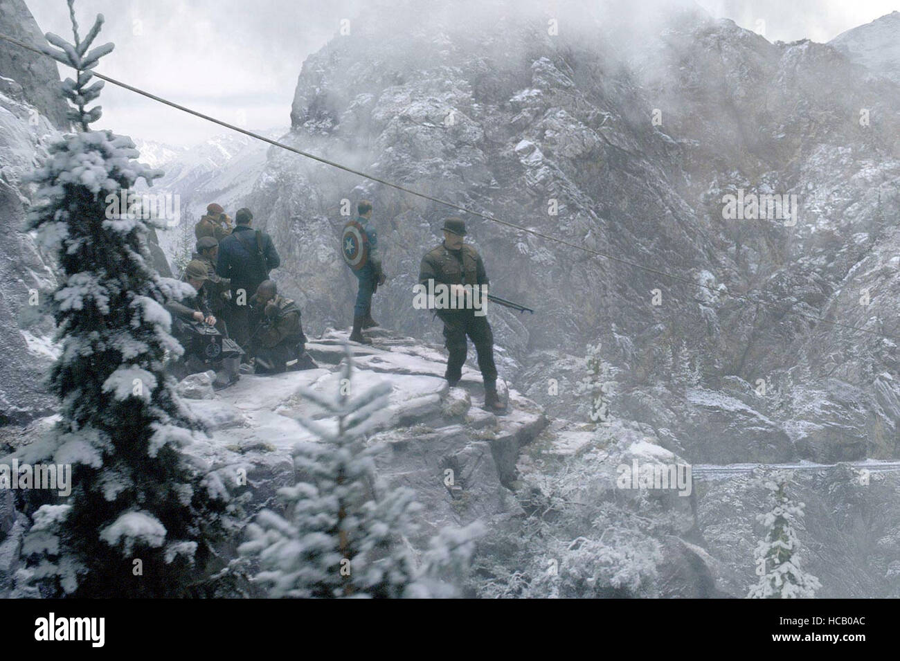 Captain america chris evans shield hi-res stock photography and images ...