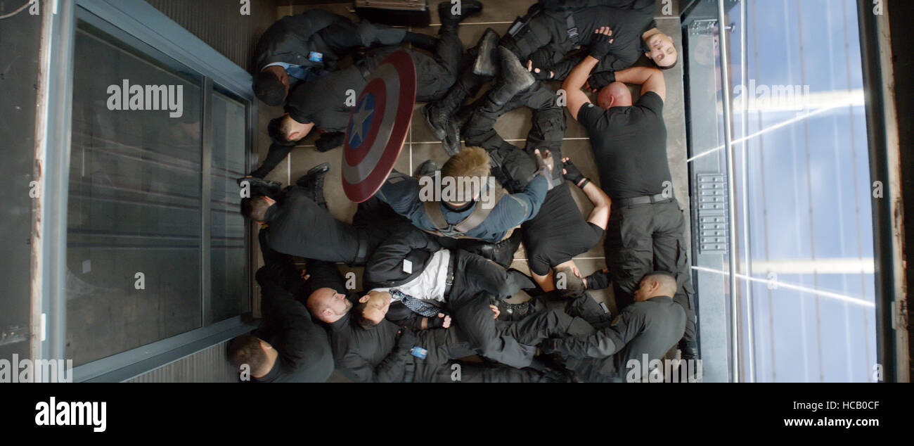 Captain america chris evans shield hi-res stock photography and images ...