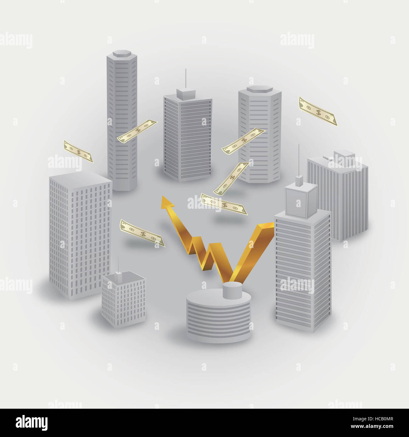 Illustration representing successful business Stock Photo - Alamy Illustration representing successful business Stock Photo - Alamy