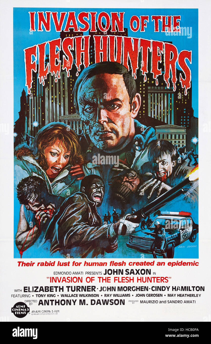 CANNIBAL APOCALYPSE, (aka INVASION OF THE FLESH HUNTERS, aka APOCALYPSE ...