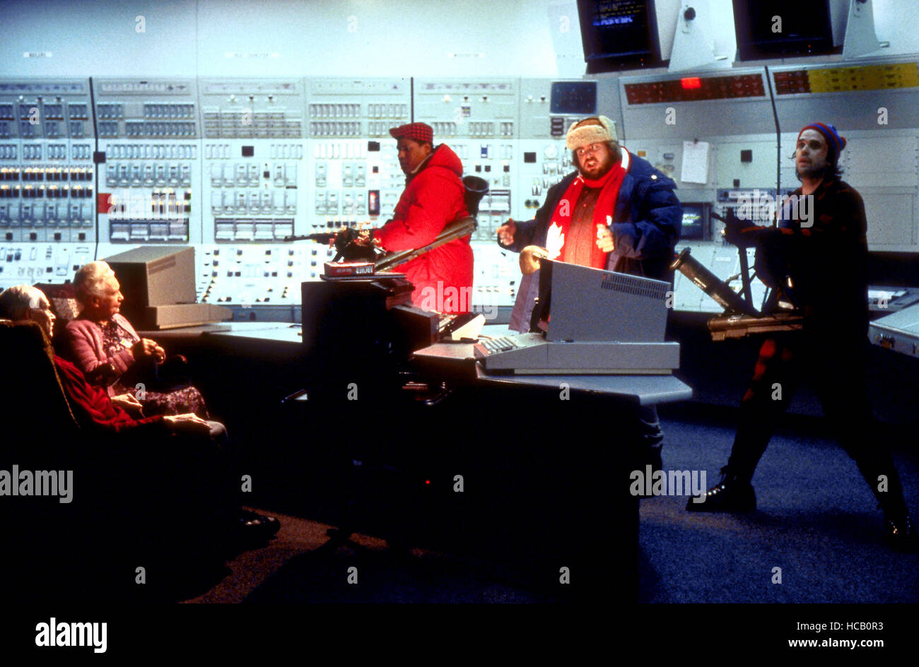 CANADIAN BACON, Jack Mather, Beth Amos, John Candy, Kevin J. O'Connor ...