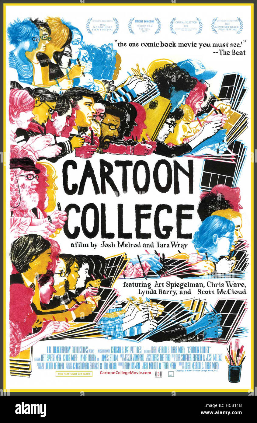 CARTOON COLLEGE, festival poster, 2012. ©L.B. Thunderpony Productions ...