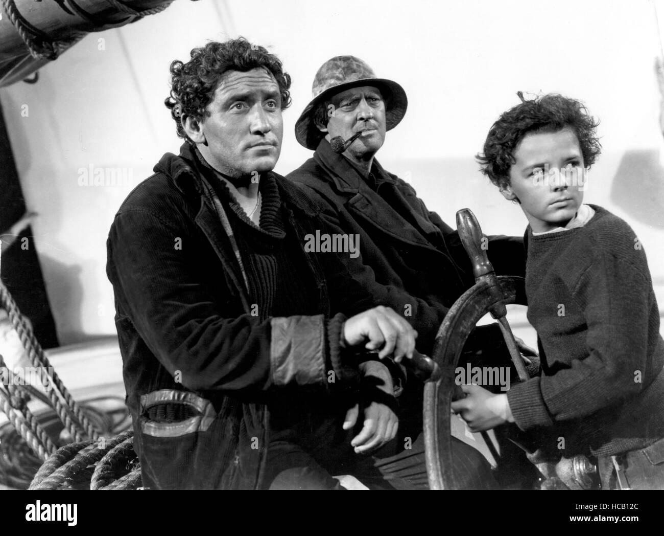 CAPTAINS COURAGEOUS, Spencer Tracy, Lionel Barrymore, Freddie ...