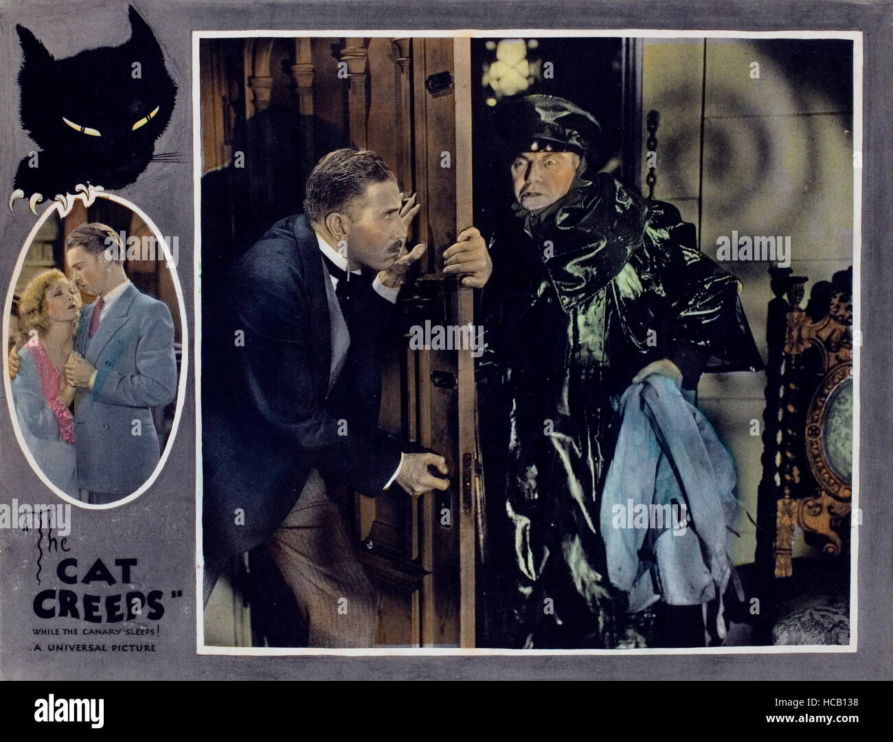 THE CAT CREEPS, (from inset left) Helen Twelvetrees, Raymond Hackett ...