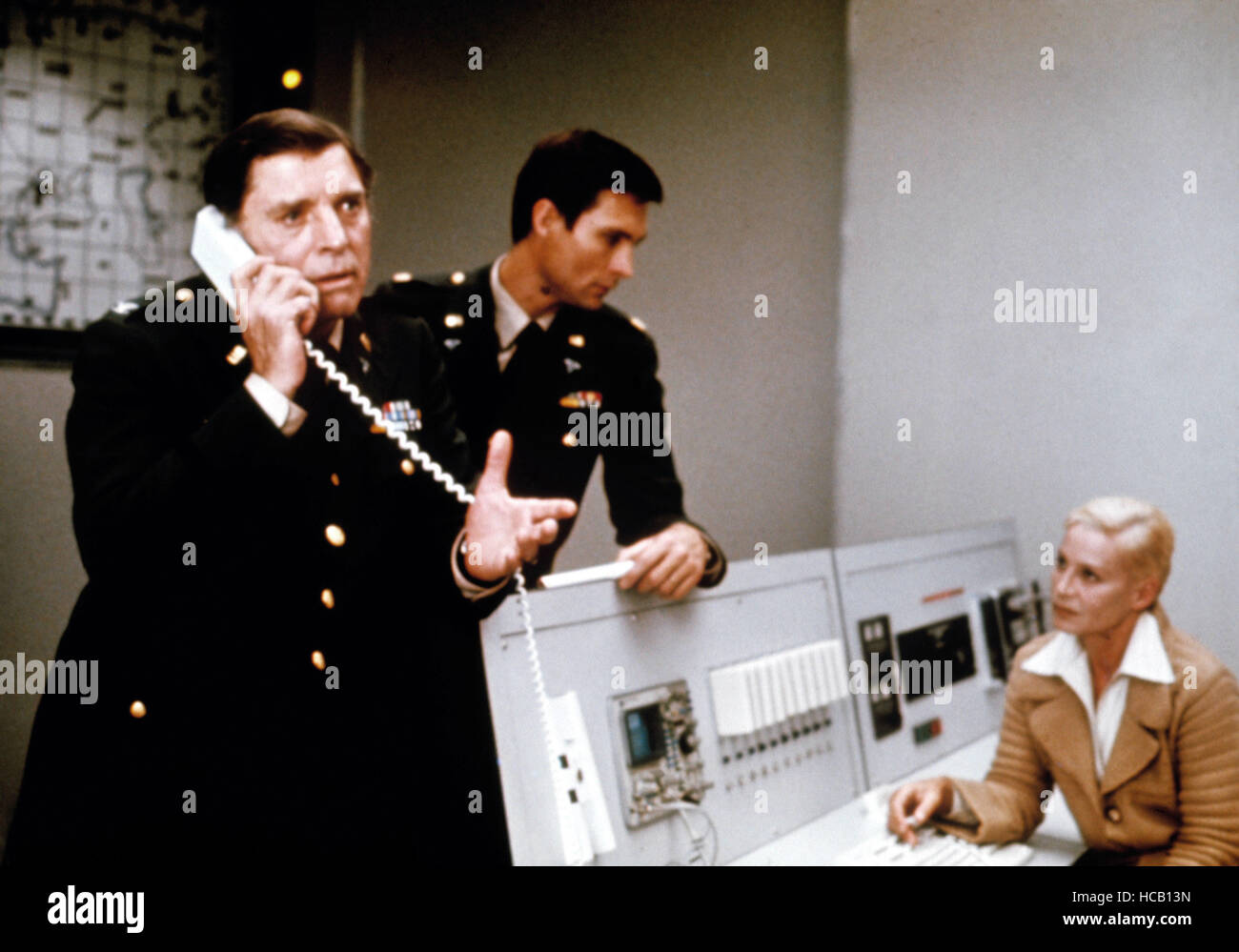 THE CASSANDRA CROSSING, from left: Burt Lancaster, John Phillip Law ...