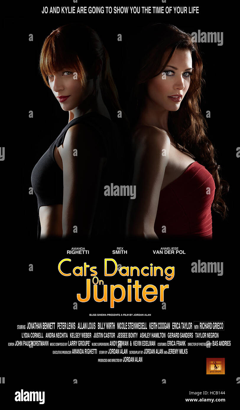 CATS DANCING ON JUPITER, poster, from left: Amanda Righetti, Erica ...