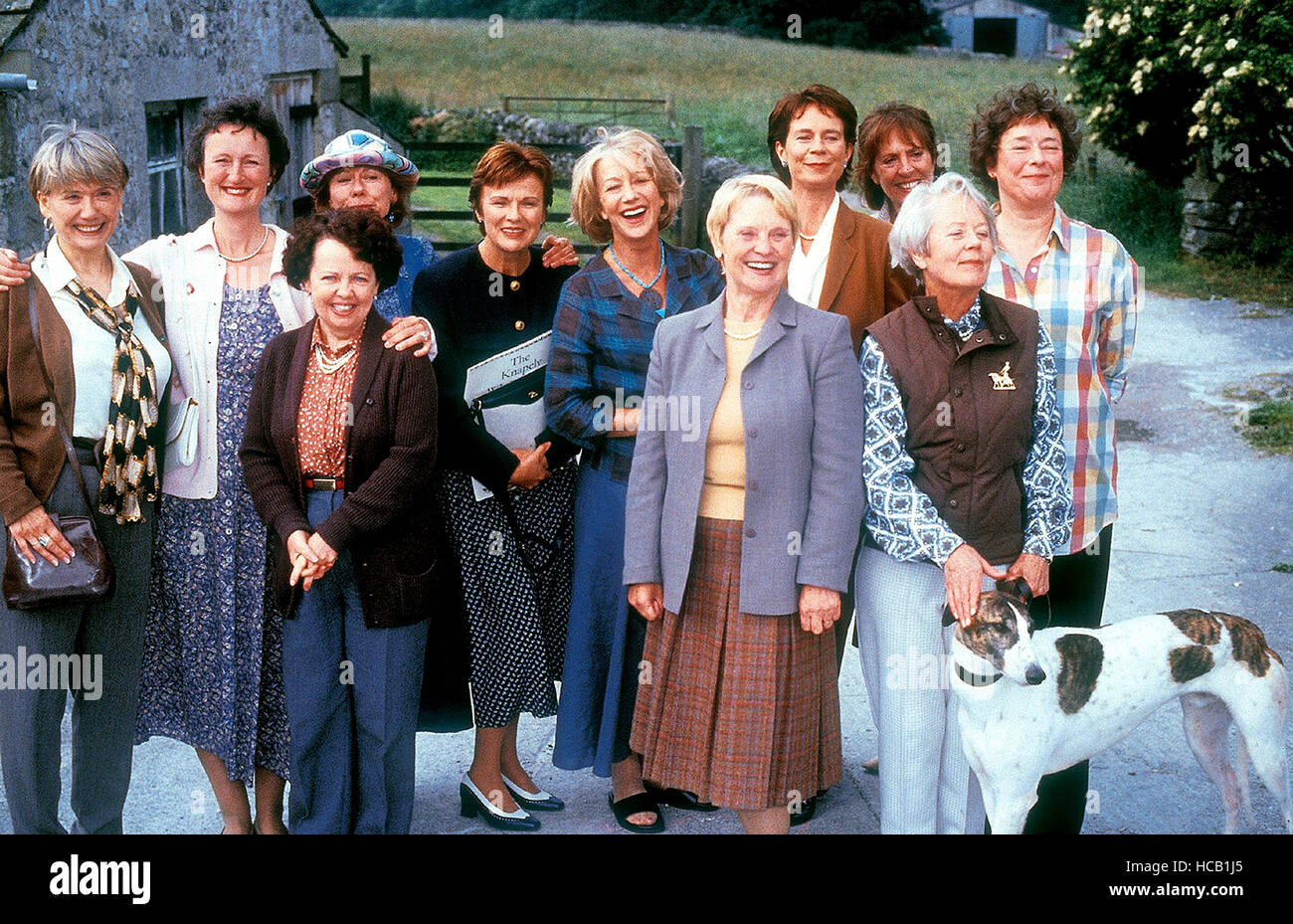 CALENDAR GIRLS, Lesley Staples, Georgie Glen, Angela Curren, Penelope ...