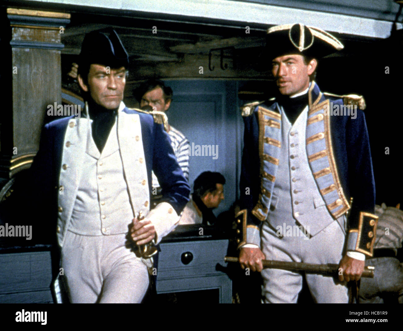 CAPTAIN HORATIO HORNBLOWER, Robert Beatty, Gregory Peck, 1951 Stock ...