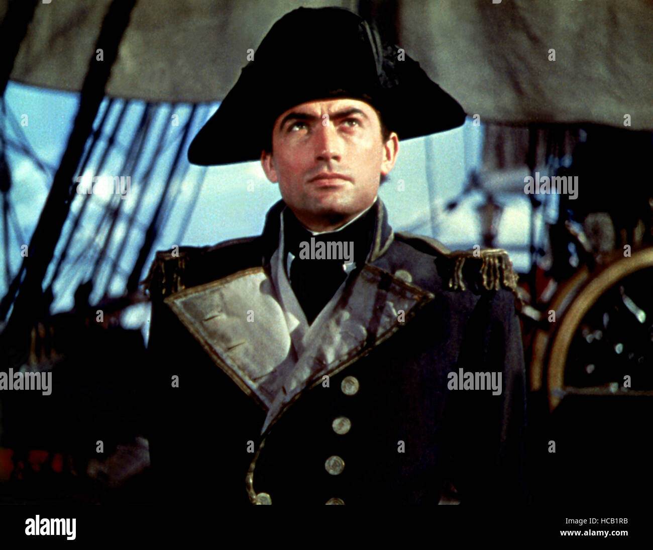 CAPTAIN HORATIO HORNBLOWER, Gregory Peck, 1951 Stock Photo - Alamy